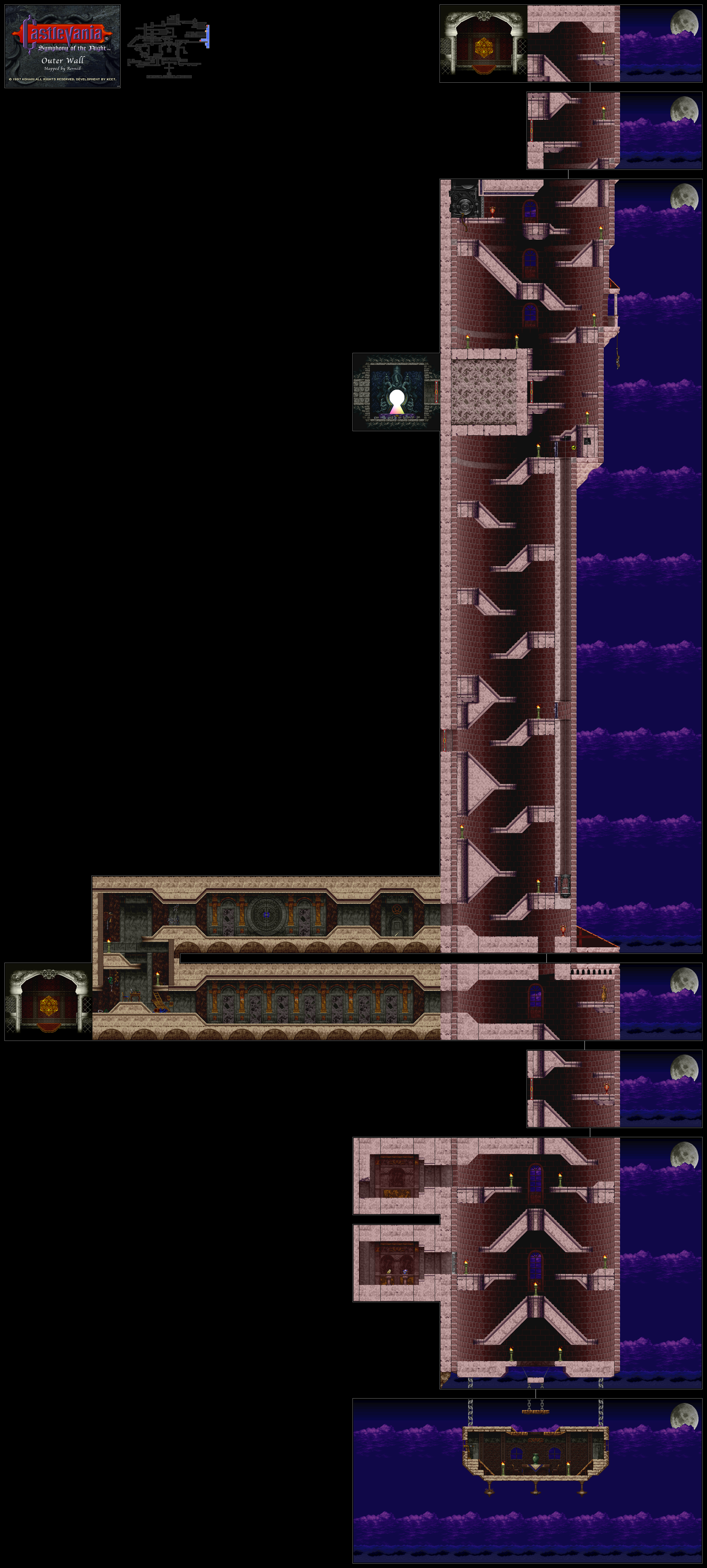 Castlevania: Symphony of the Night - Revned's Video Game Maps