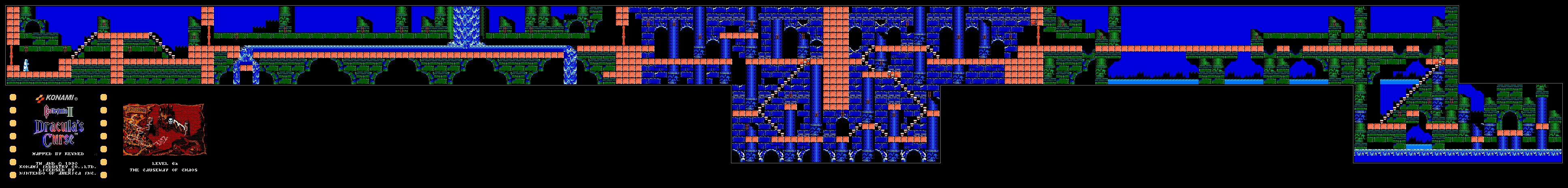 Castlevania III: Dracula's Curse - Revned's Video Game Maps