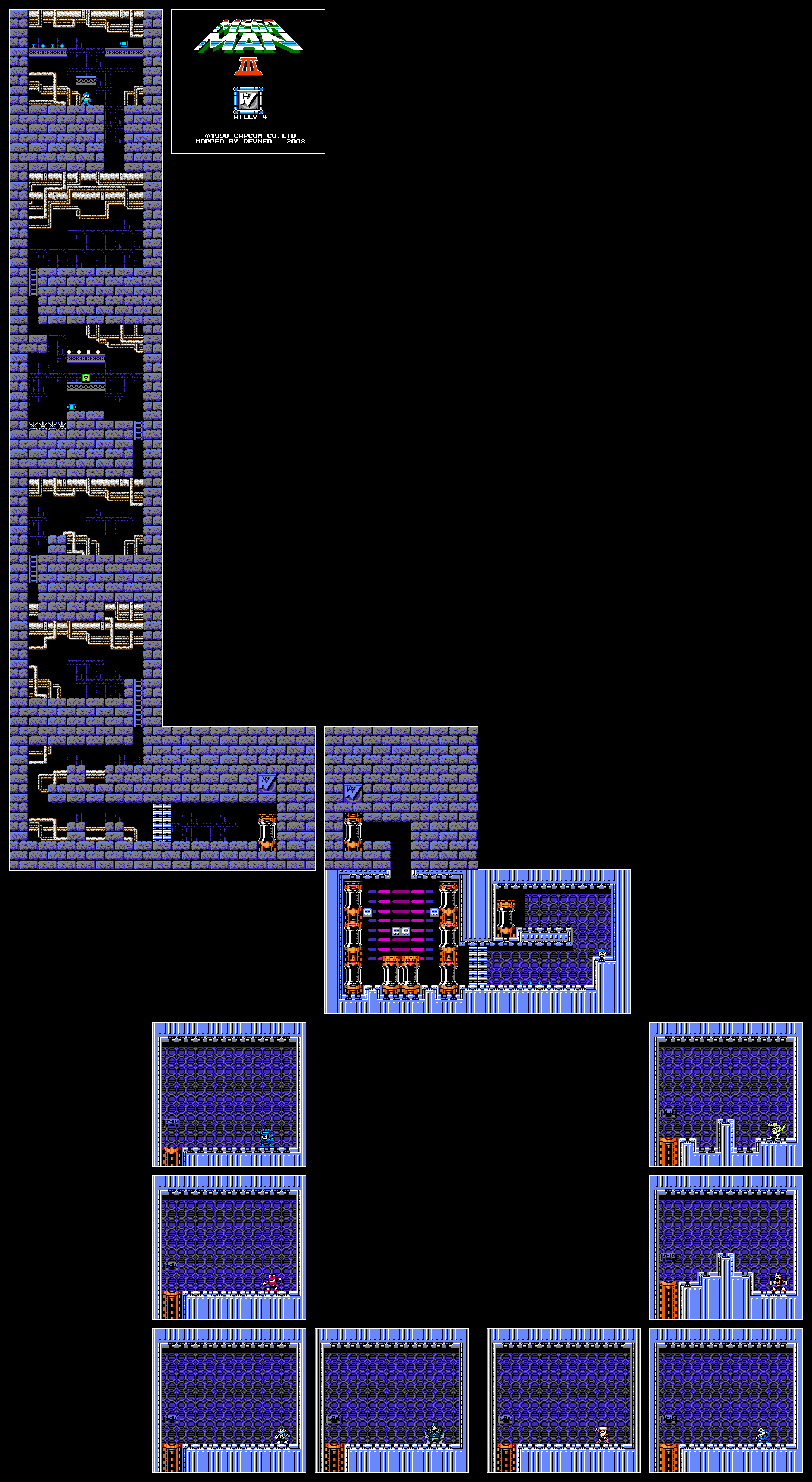 Mega Man III - Revned's Video Game Maps