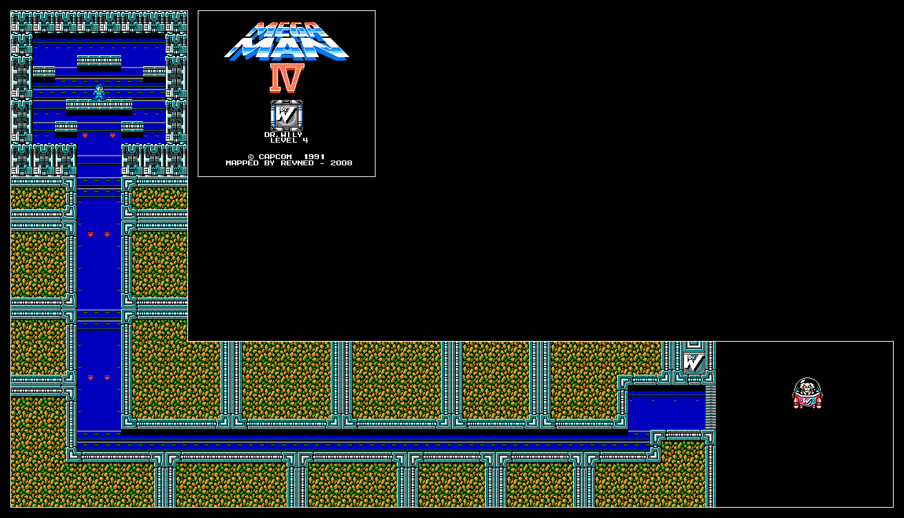 Mega Man IV - Revned's Video Game Maps