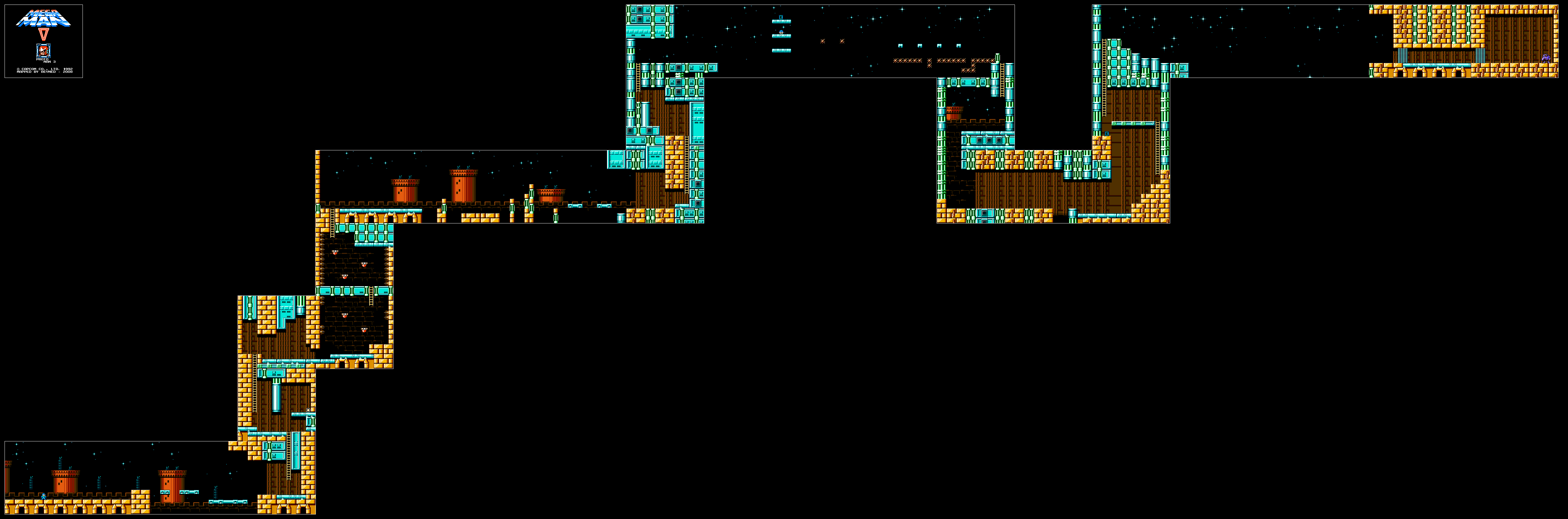 Mega Man V - Revned's Video Game Maps