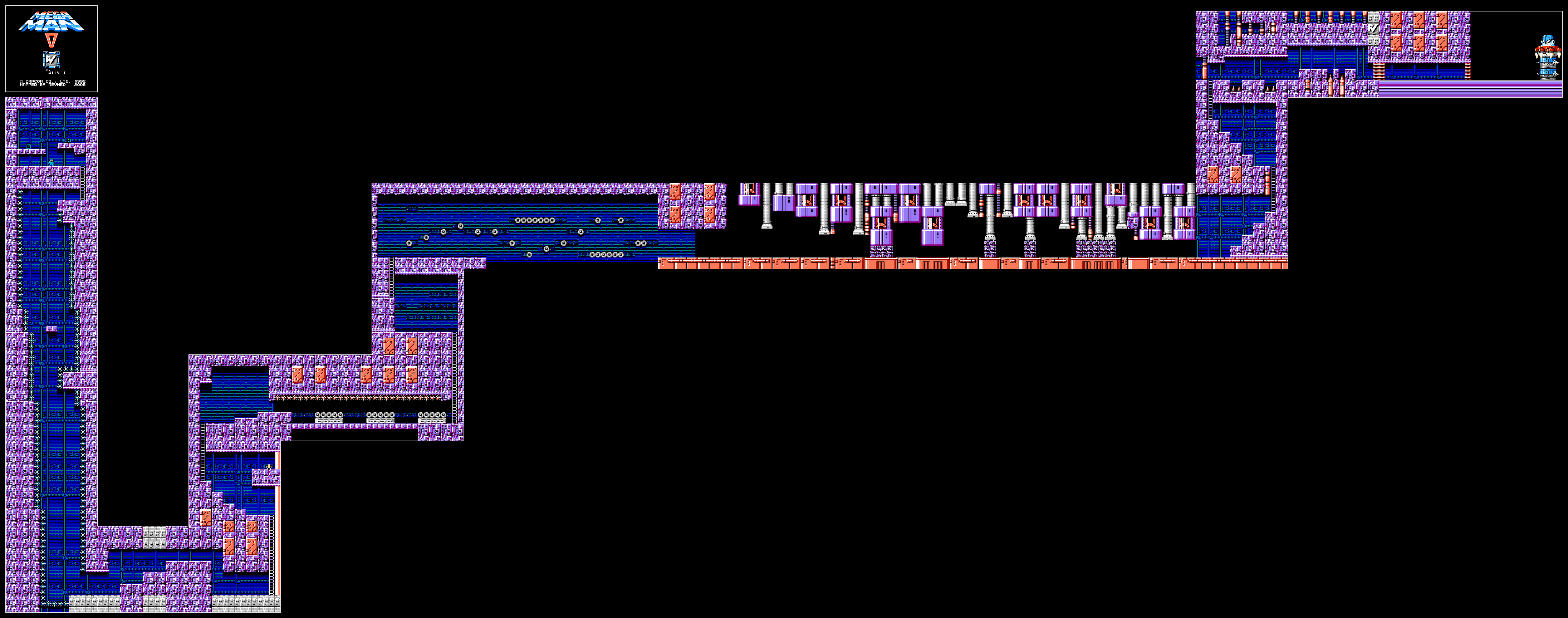 Mega Man V - Revned's Video Game Maps